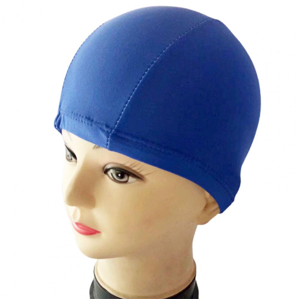 One Size Swimming Caps Swimming Hat Unisex Solid C... – Vicedeal