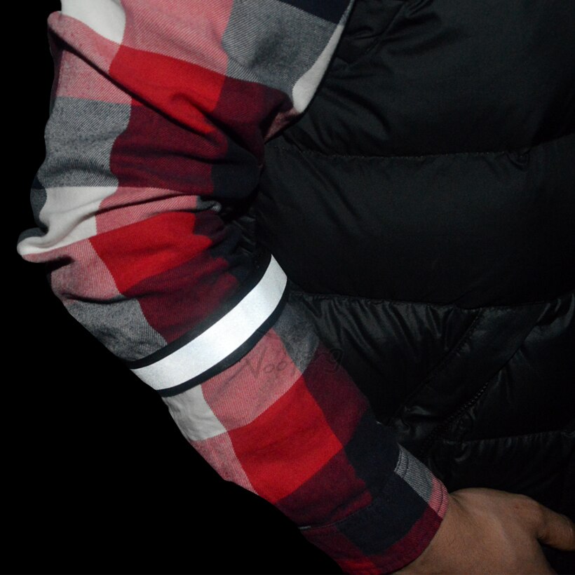 2pieces/lot Black reflective nylon slap wrap for o... – Grandado