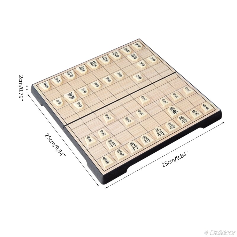 Japan Shogi Magnetic Foldable Japanese Chess Game ... – Vicedeal