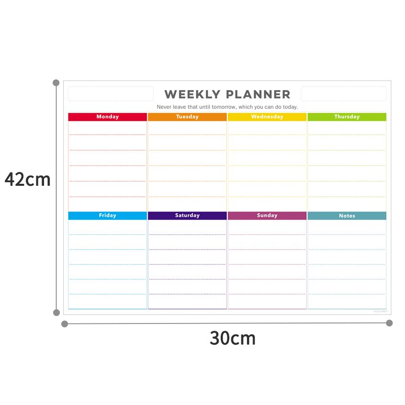 Magnetic Monthly Planner Smart Calendar Erase Boar... – Grandado