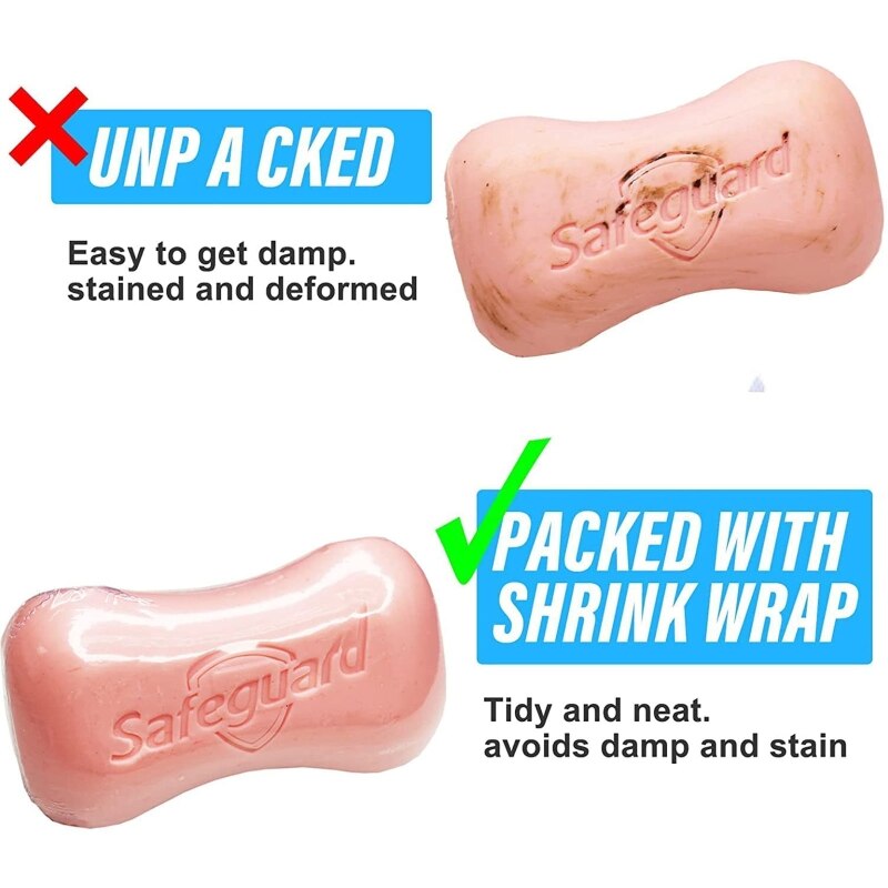 200 Pieces Transparent Heat Shrink Bags for Soap B... – Vicedeal