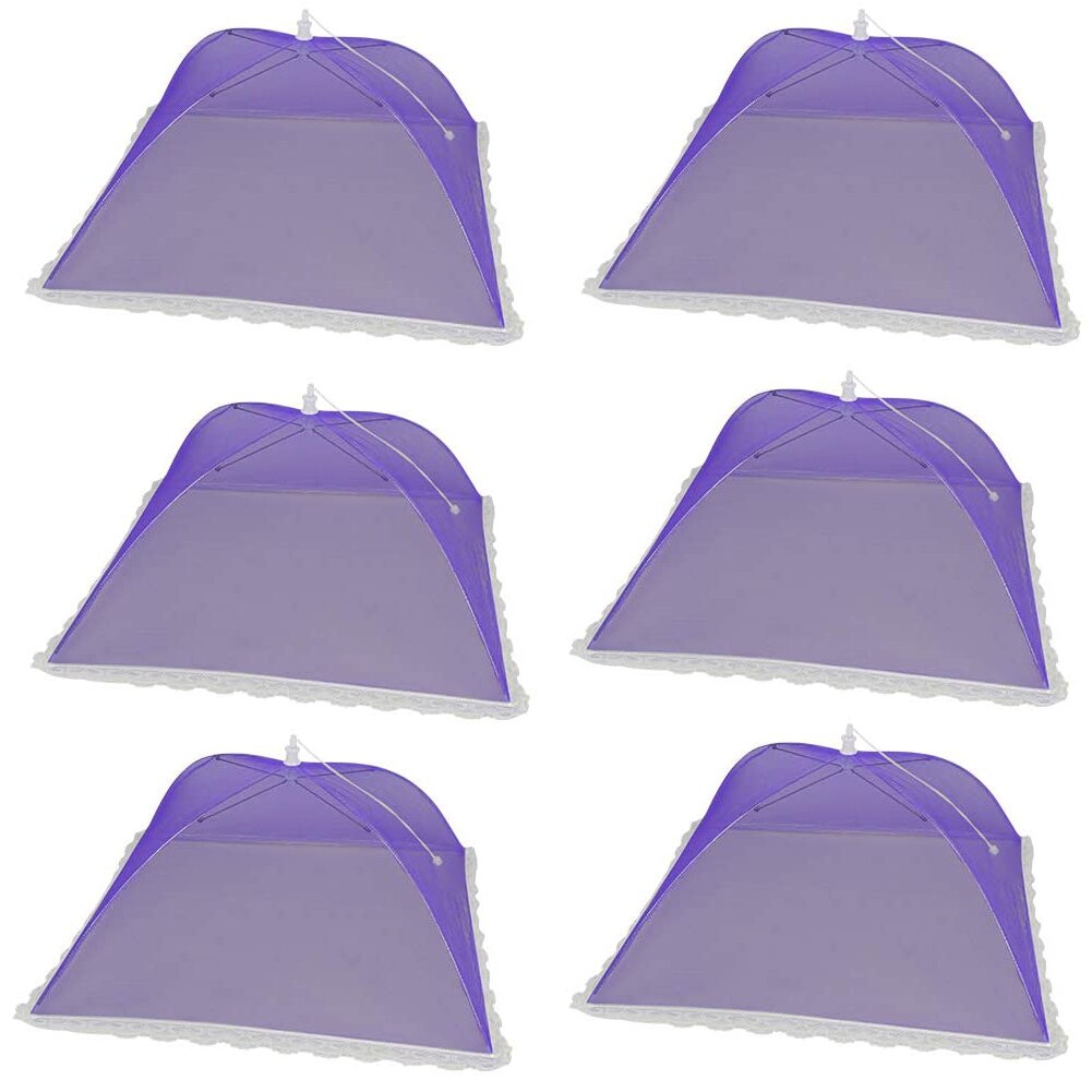 6Pcs Voedsel Tent Cover Screen Anti Muggen Vliegen... – Grandado