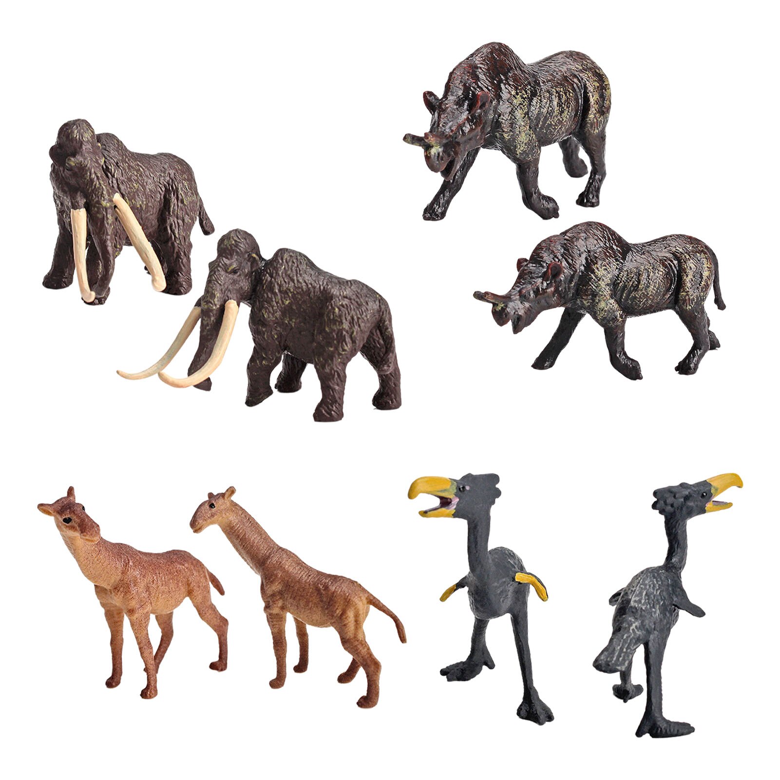 Wild Zoo Animals Toys Jungle Animals Play Set Real... – Vicedeal