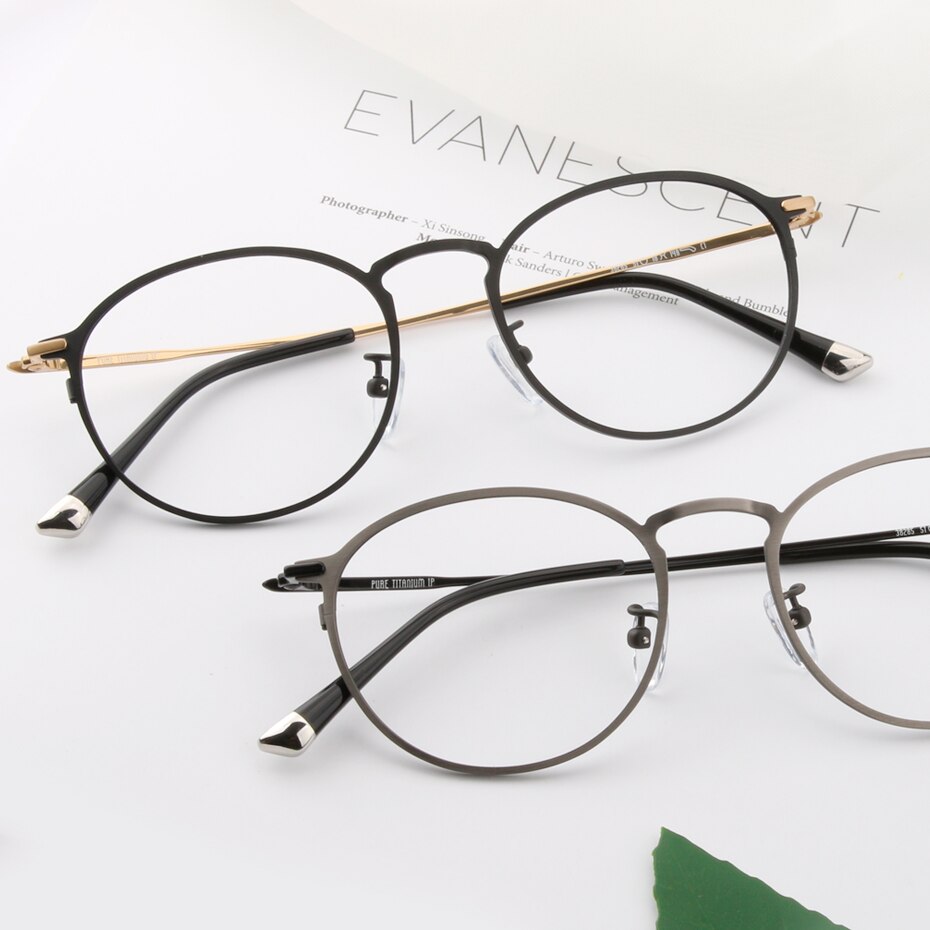 arrived Retro pure titanium full rim spectacles ey... – Vicedeal