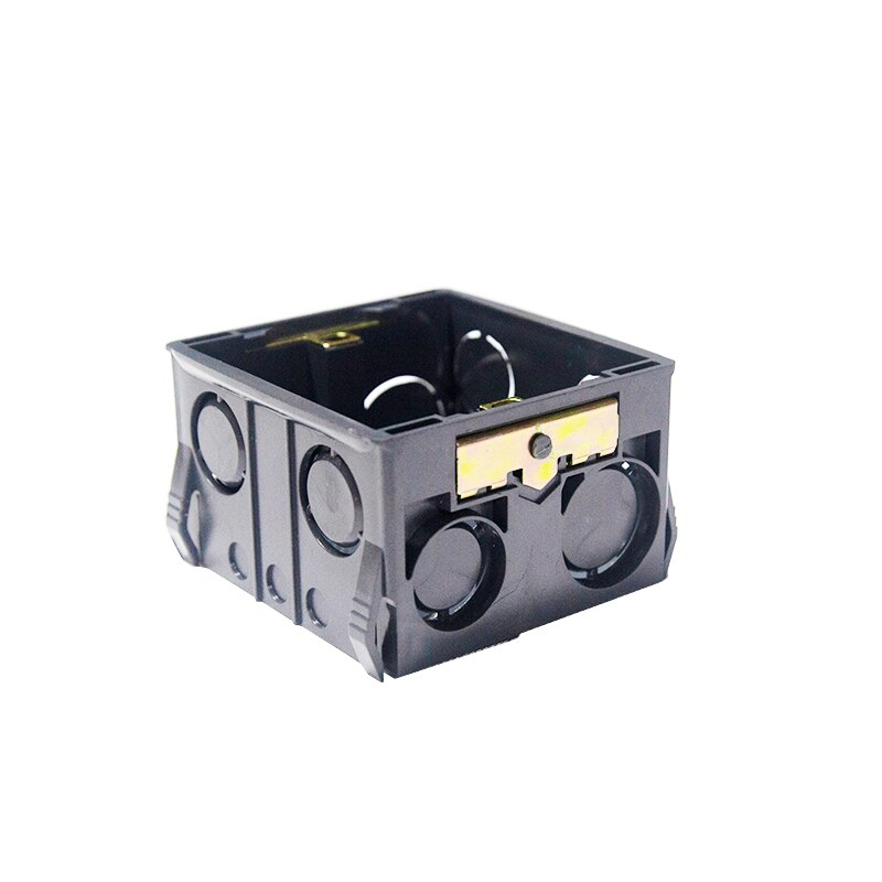 5 PCS Single Wall Plate Wall Mounting Socket Box 8... – Grandado