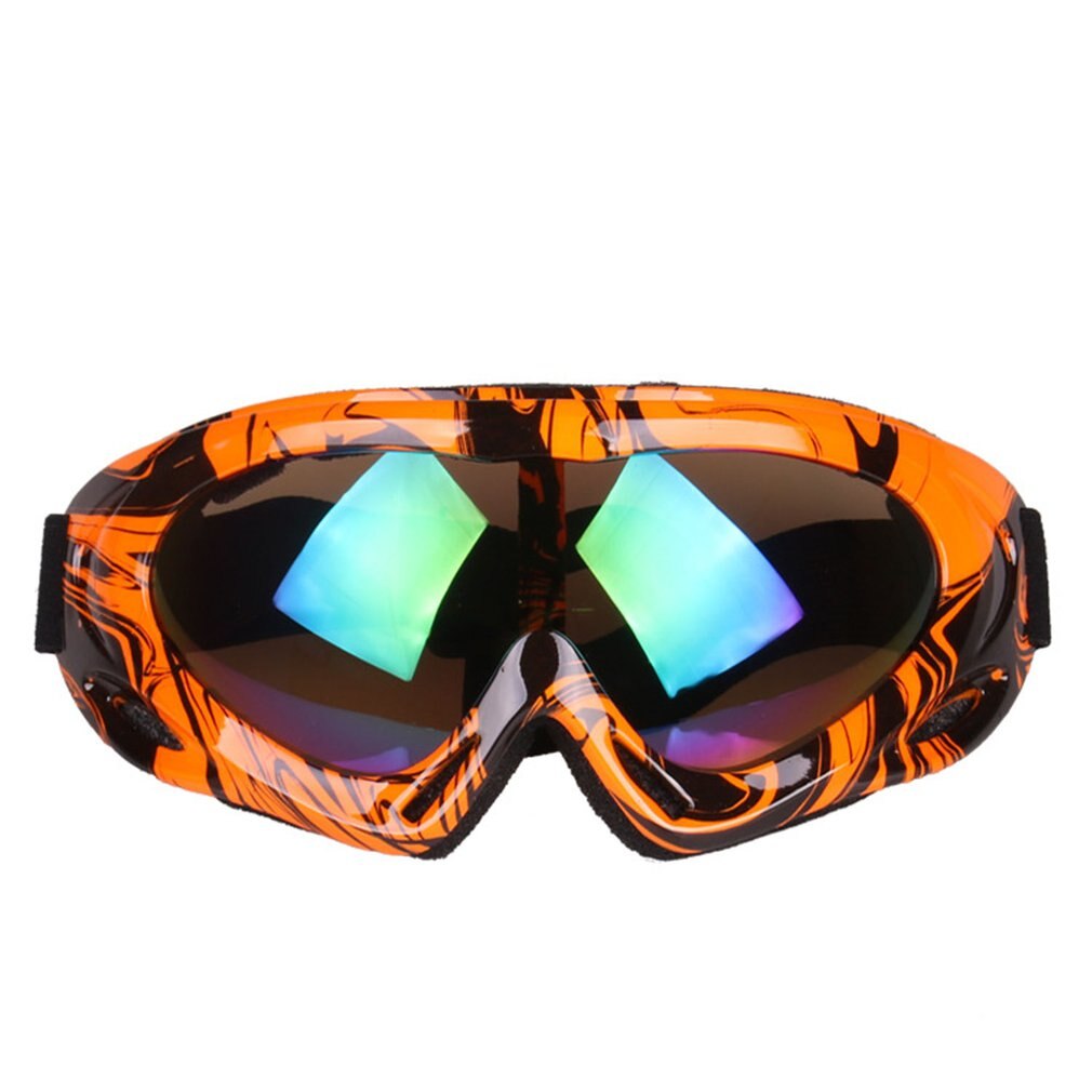 Colorful Ski Goggles Single-layer Snow Goggles Mou... – Grandado