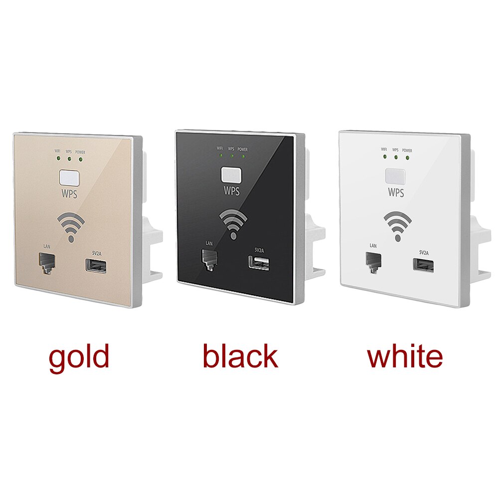 300M 220V Wifi Ap Router Cafe In-Wall Panel Hotel ... – Grandado