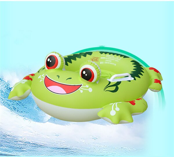 Pink Crab Frog Animal Kawaii Swim Ring Floating Su... – Vicedeal