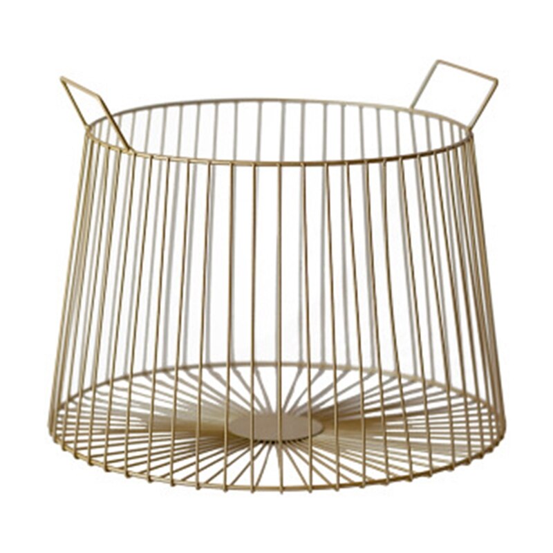 Nordic Cast Iron Metal Storage Basket Home Hotel B... – Grandado