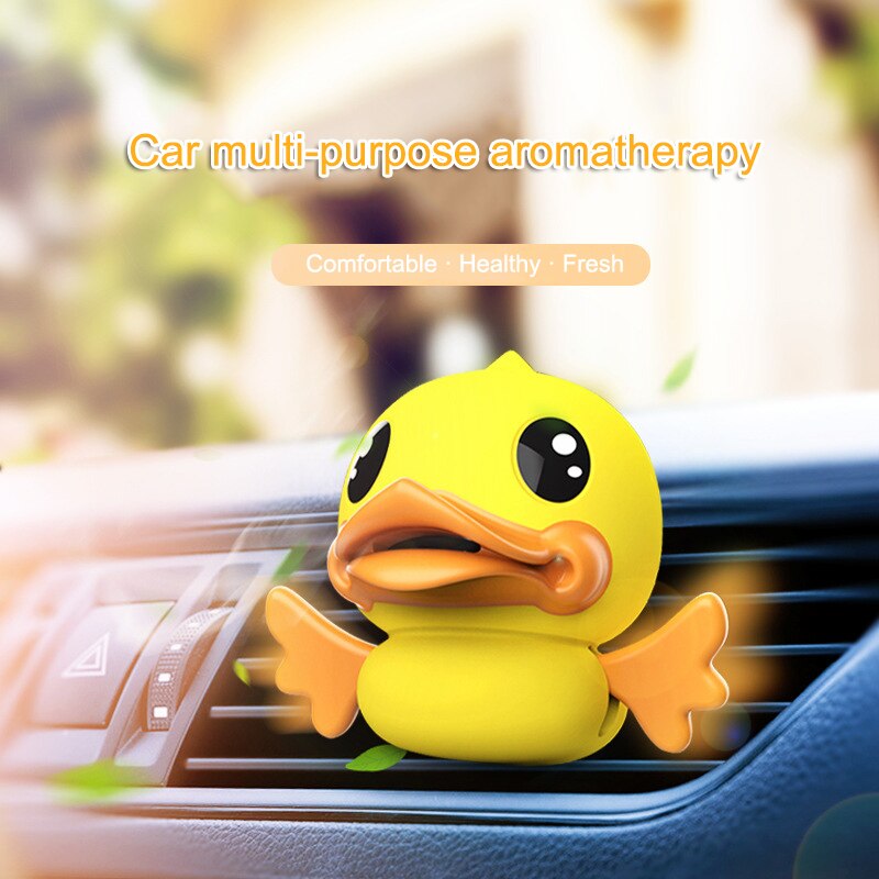 Car Aromatherapy Diffuser Cute Flying Duck Cartoon... – Grandado