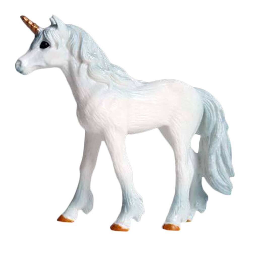 Unicorn Fantasy Animal Model Simulated Horse Figur... – Grandado
