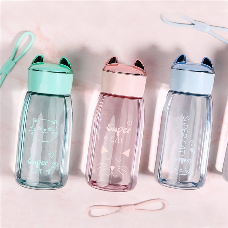 Random Color 13.38oz Water Bottle Cute Cartoon Por... – Grandado