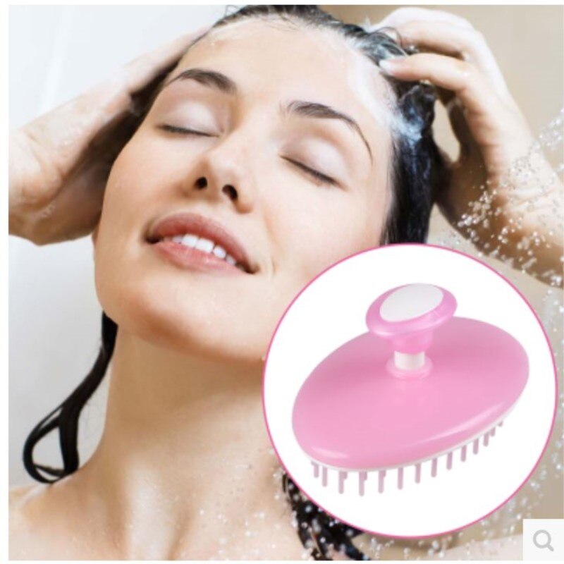 HANRIVER head massager shampoo scrub brush to clea... – Vicedeal