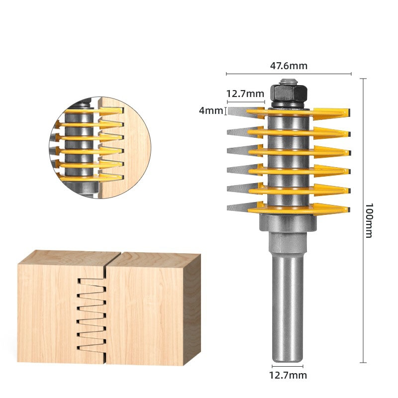 1pc 8mm 12mm 12.7mm shank Brand 2 Teeth Adjustable... – Vicedeal