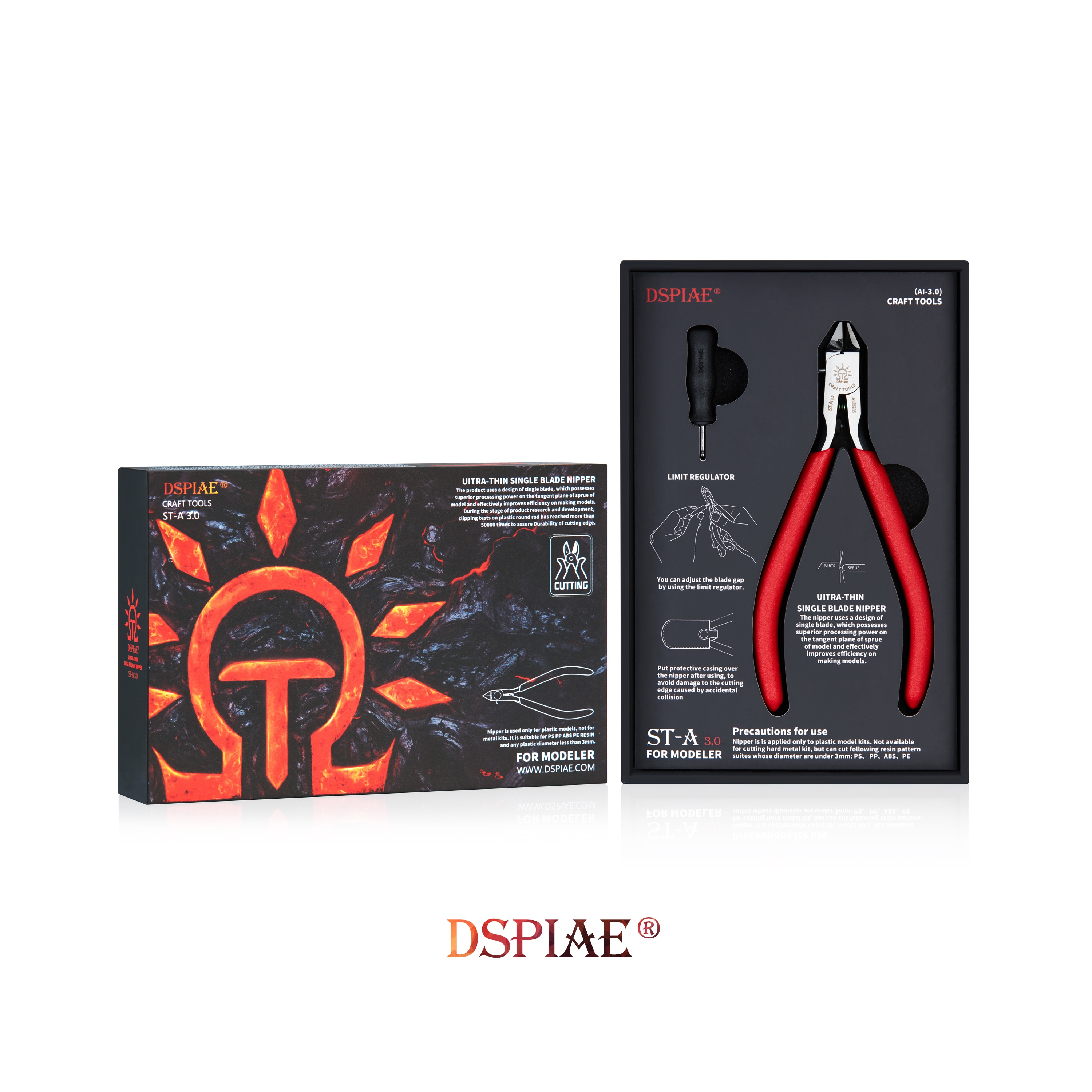 Dspiae ST-A3.0 Model Single Blade Nipper 3.0 Set M... – Vicedeal