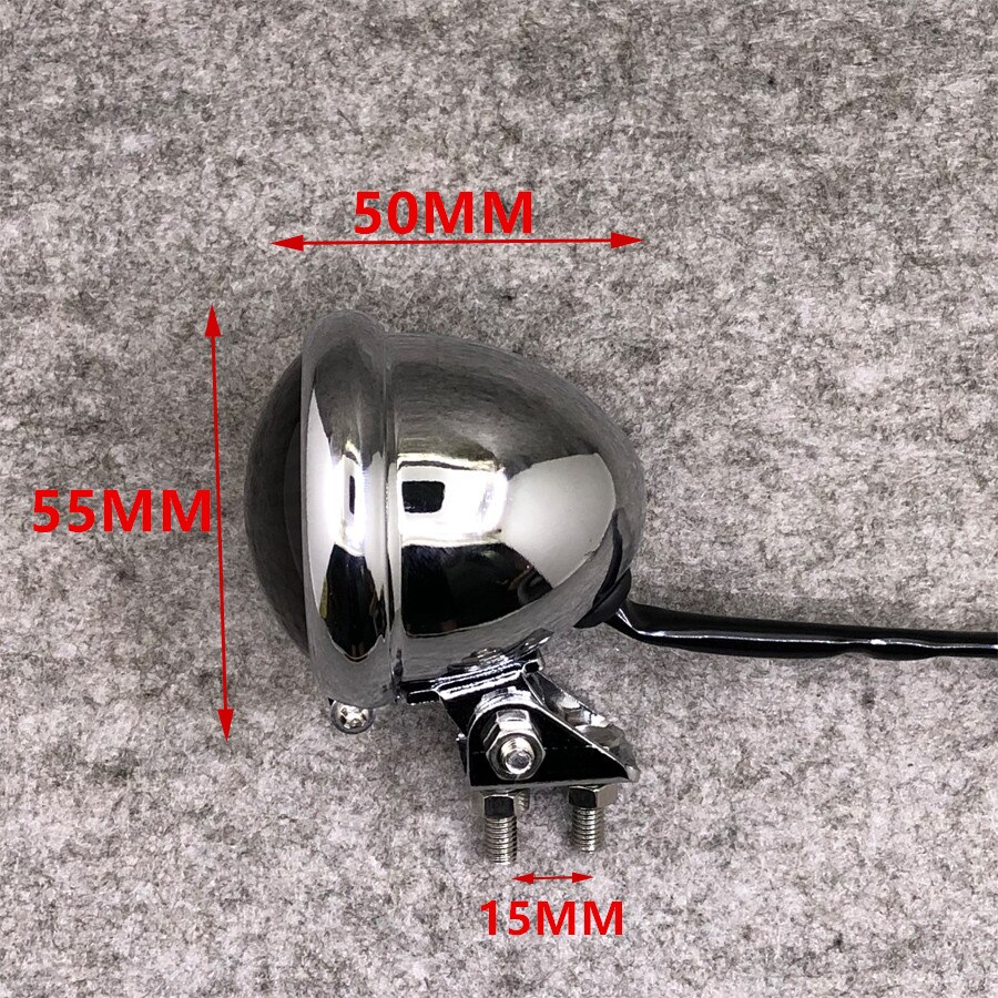 Retro Round LED Universal Motorcycle Brake Stop Li... – Grandado