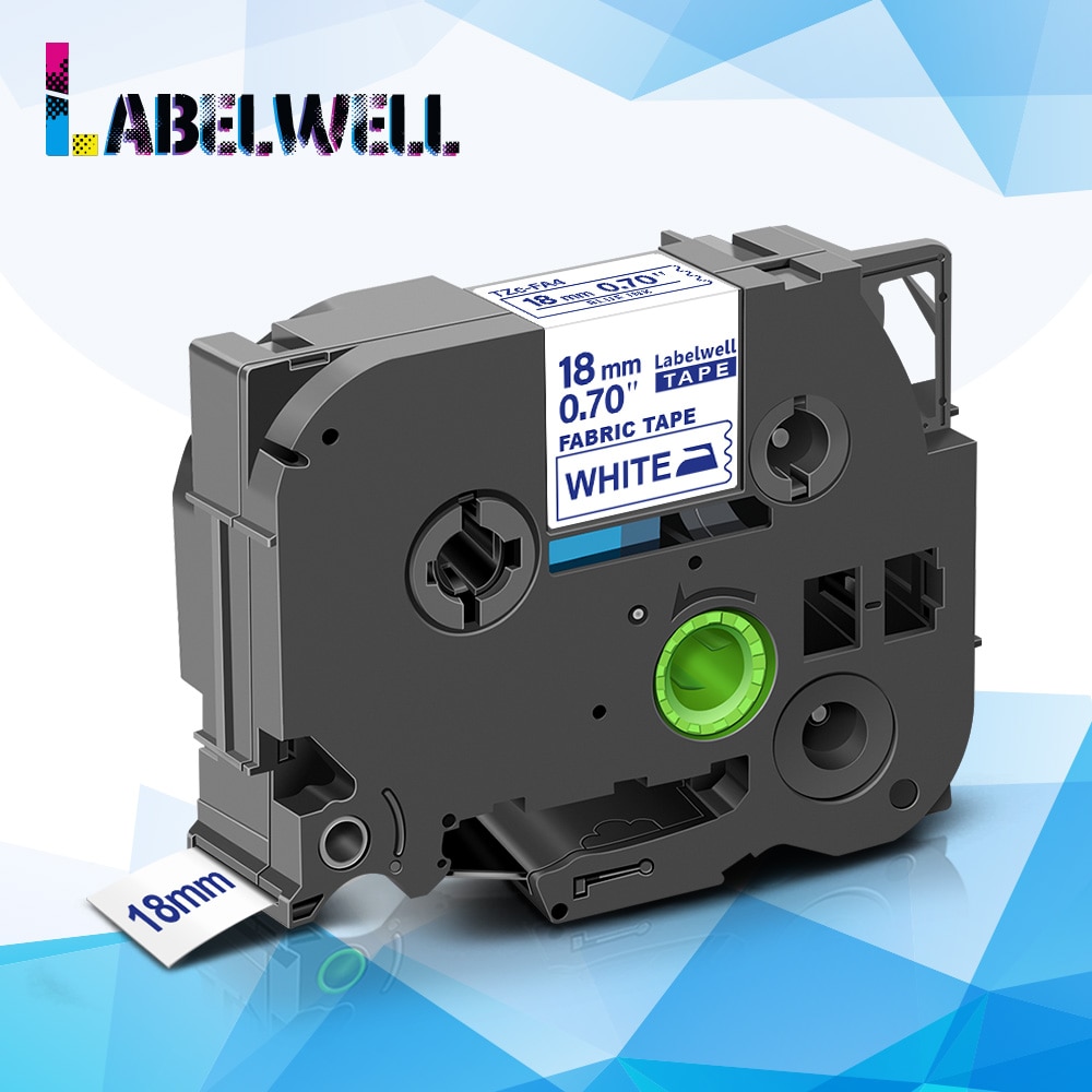 Labelwell Printer ribbon Tze-FA4 Tze FA4 Fabric Ir... – Grandado