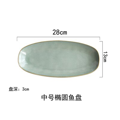 American Style Retro Ceramic Dinnerware Pasta West... – Grandado