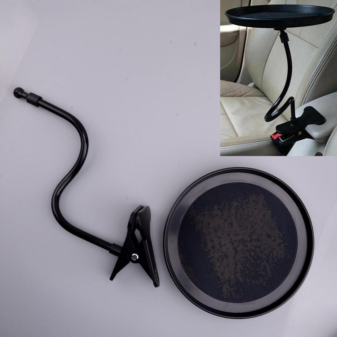 Universele Zwarte Auto Ronde Pc Telefoon Bureau Vo... – Grandado