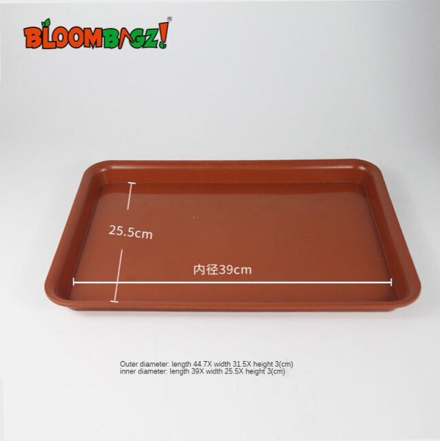 Flower Pot Tray Square Gardening Planting Flower T... – Grandado