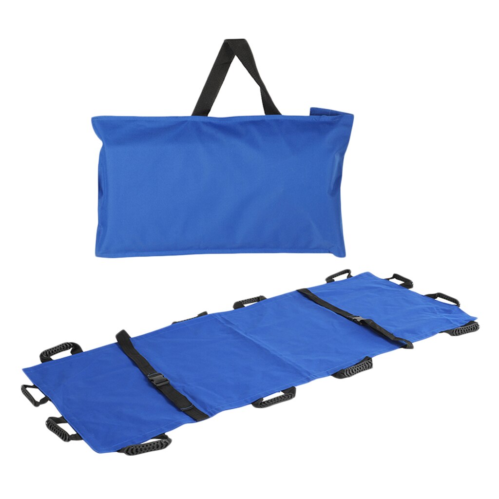 Foldable Canvas Stretcher Emergency Litter 12 hand... – Vicedeal