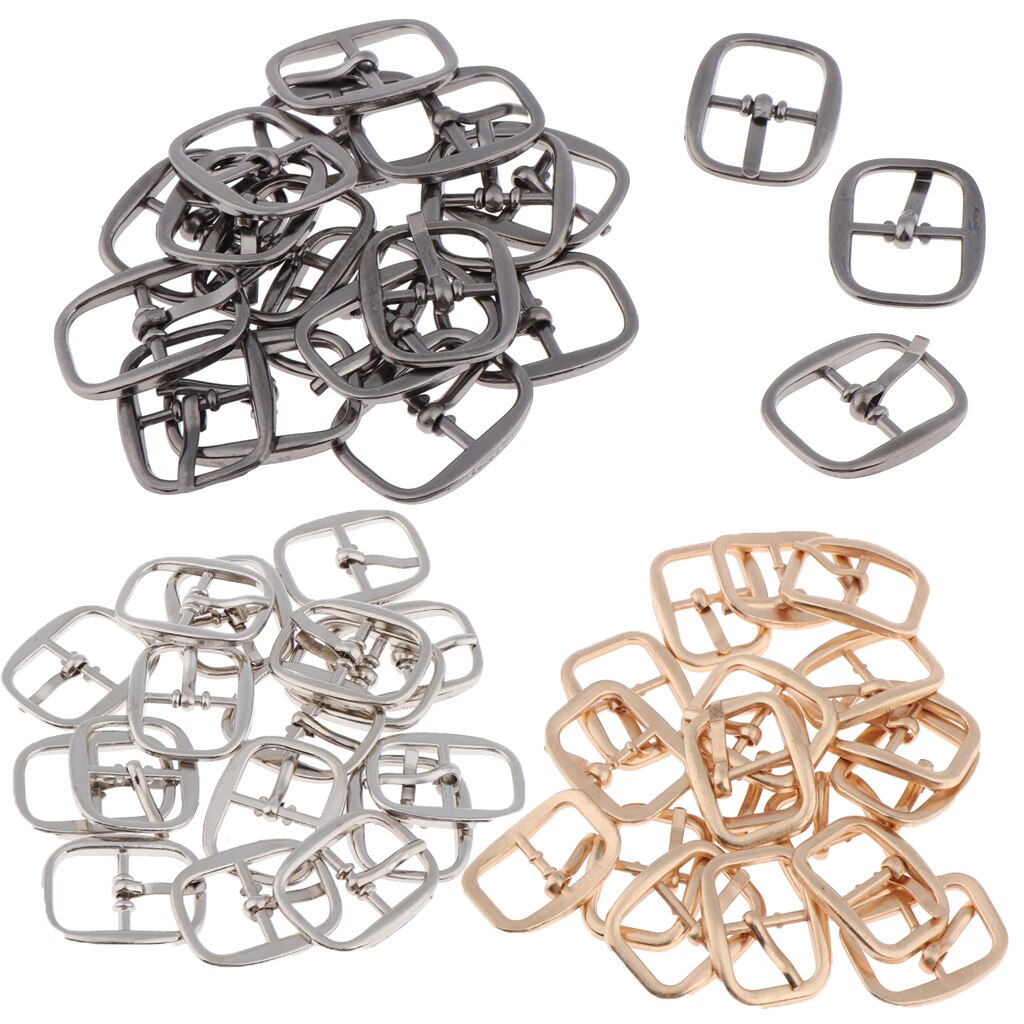 Pack Of 20pcs Antique Metal Buckles Art Crafts DIY... – Grandado
