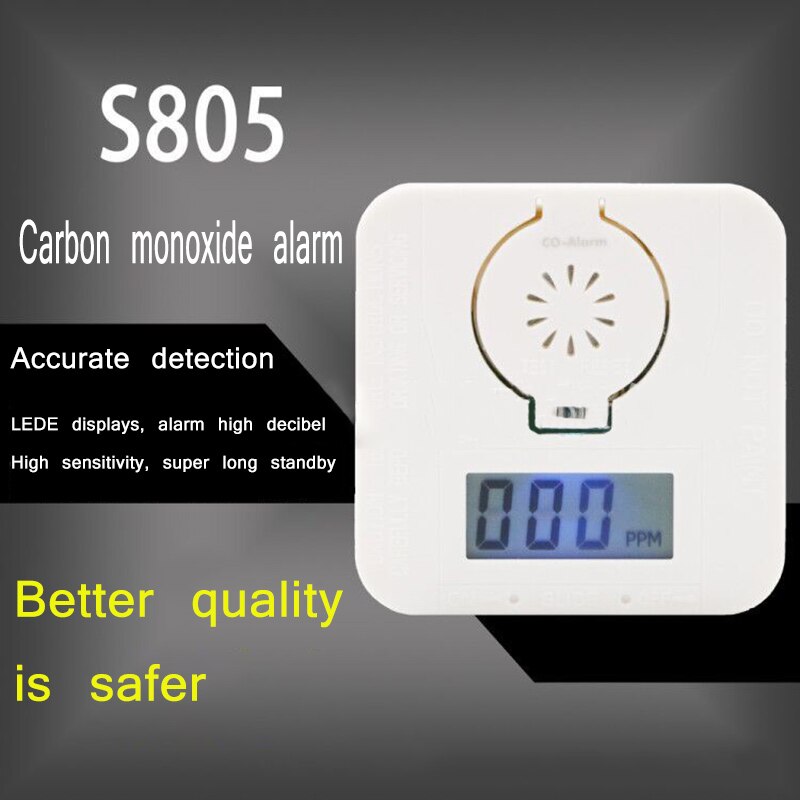 Co Koolmonoxide Rookmelder Alarm Gif Gas Waarschuw... – Vicedeal