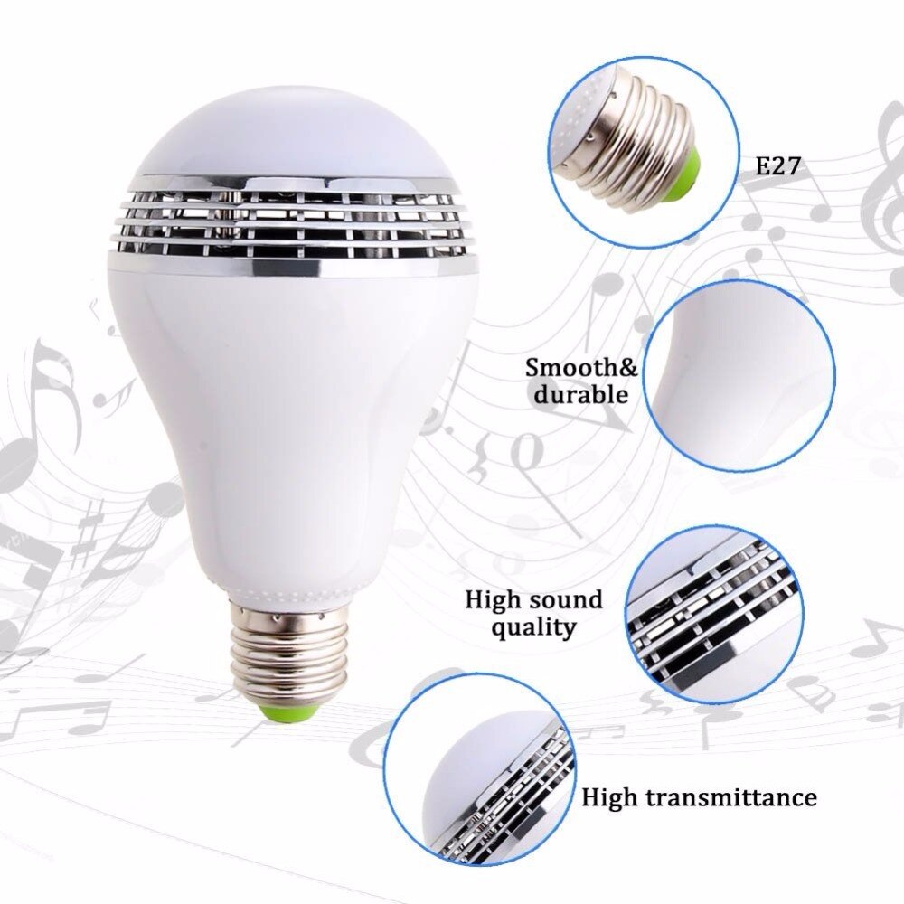 [DBF] E27 10 W Bluetooth Speaker voor Mobiele Smar... – Grandado
