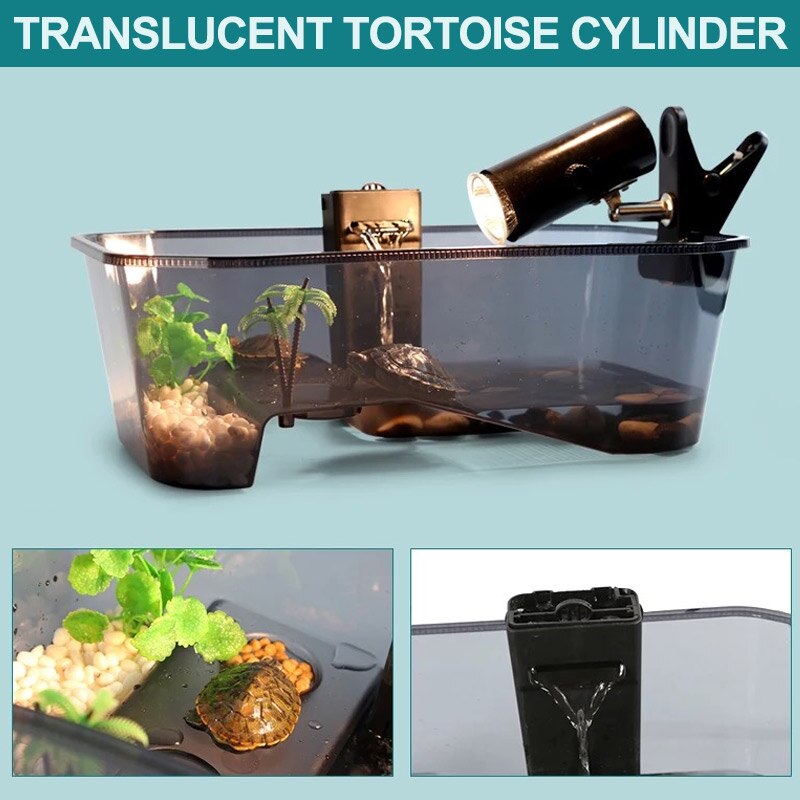 Tortoise Habitat Balcony Fish Reptile Terrapin Tur... – Vicedeal