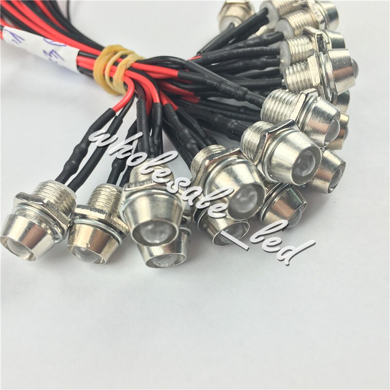 20pcs Pre wired 5mm LED Light Lamp Bulb 18cm Prewi... – Vicedeal