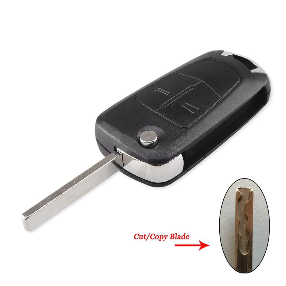 KEYYOU Flip Folding Car Key Shell For OPEL Astra H... – Vicedeal