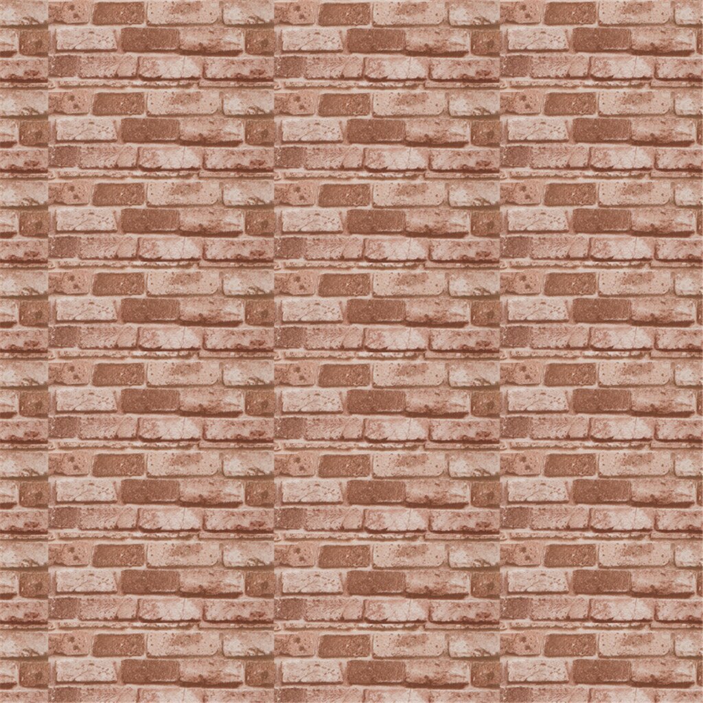 3D House Decoration PVC Wall Stickers Paper Brick ... – Grandado
