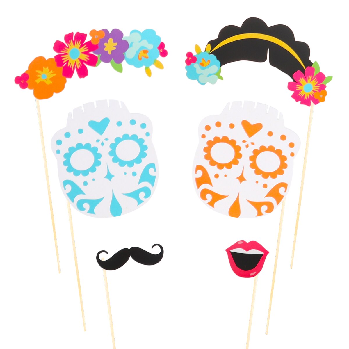 21pcs Cinco de Mayo Photo Booth Props Mexico Fiest... – Grandado