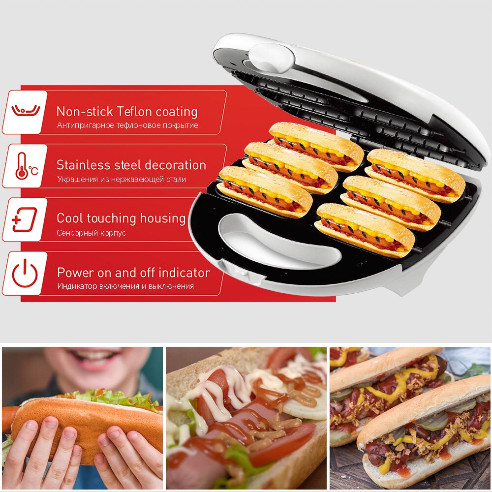 Electric Waffle Sausage Machine Crispy Dog Lolly S... – Vicedeal