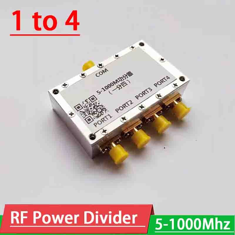 5-1000Mhz Power Divider Rf Power Splitter 1 Naar 4... – Vicedeal