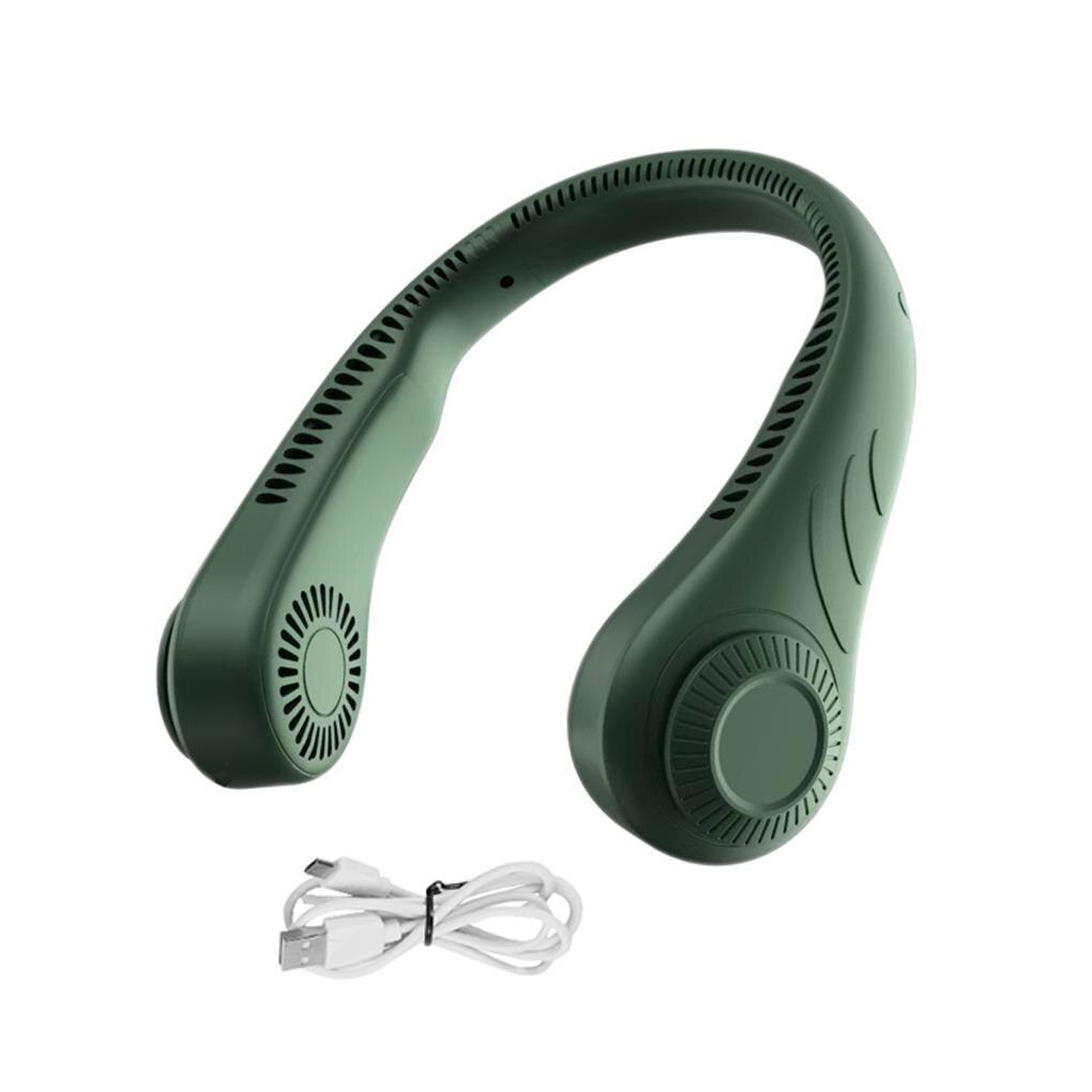 Mini Neck Hanging Fan USB Rechargeable Adjustable ... – Vicedeal