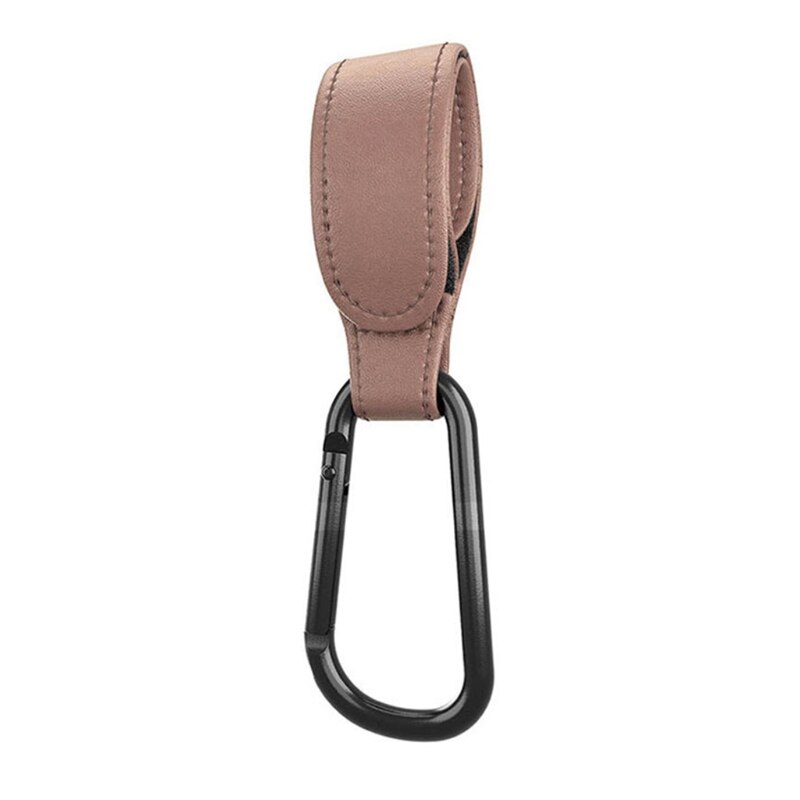 1pcs PU Leather Baby Bag Stroller Hook Pram Rotate... – Grandado