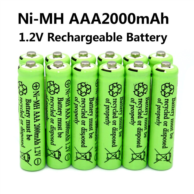 Original.AAA.2000mAh.1.2V rechargeable.battery.AAA... – Grandado