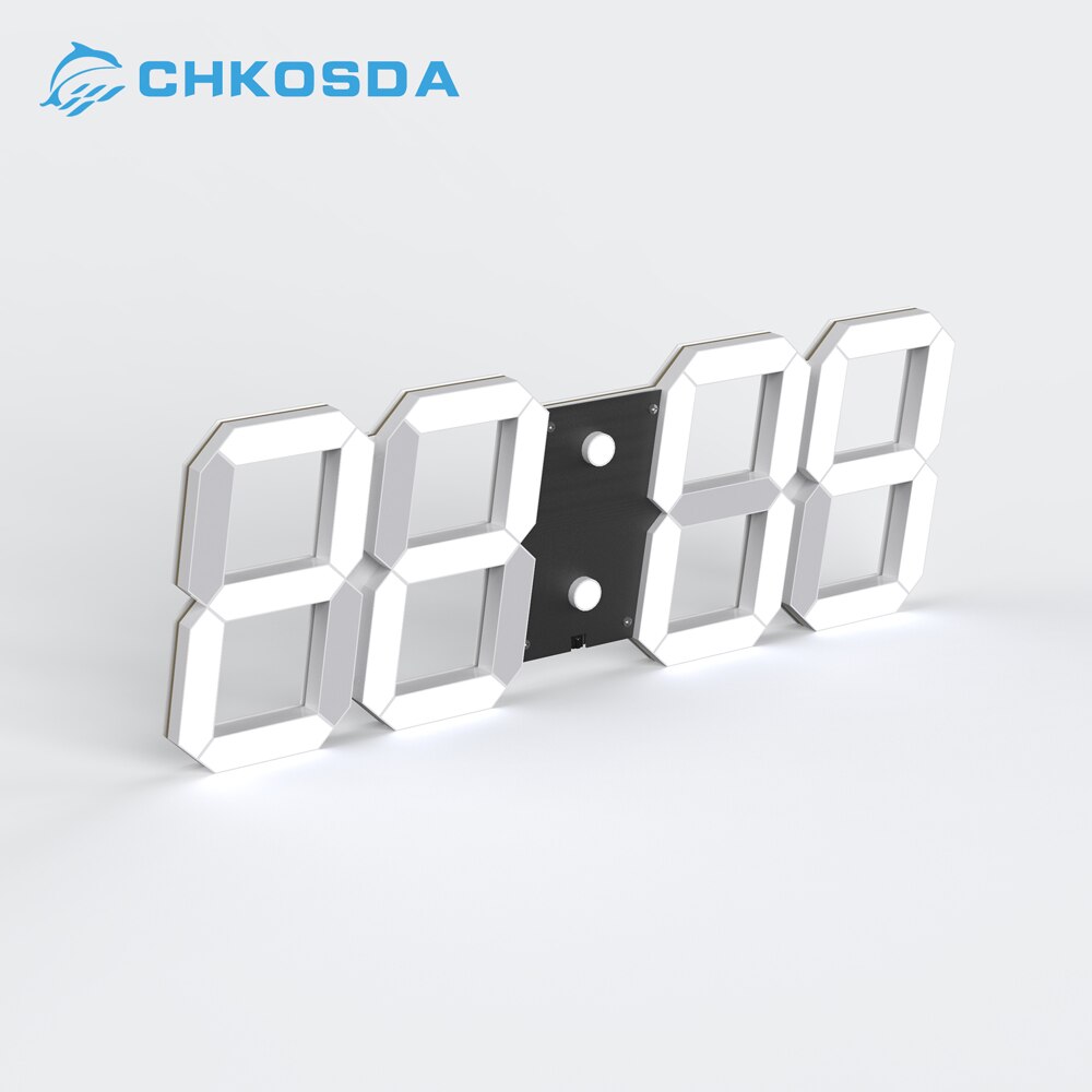 Chkosda Led Wandklokken Digitale Klokken Met Stopw... – Grandado