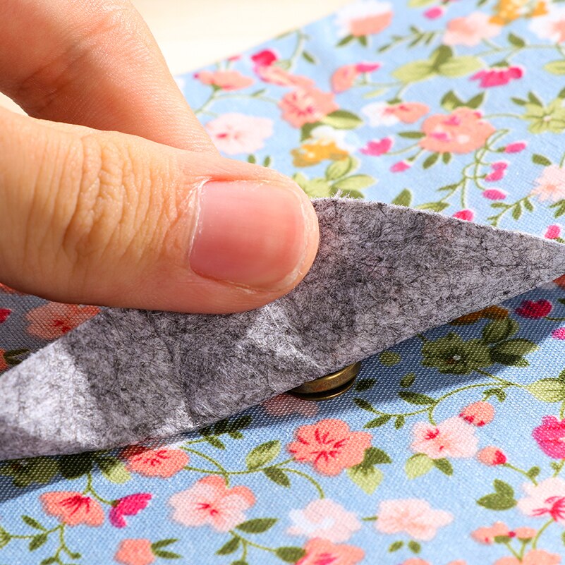 Vintage Dots Flower Fabric A4 Documents File Bag C... – Grandado