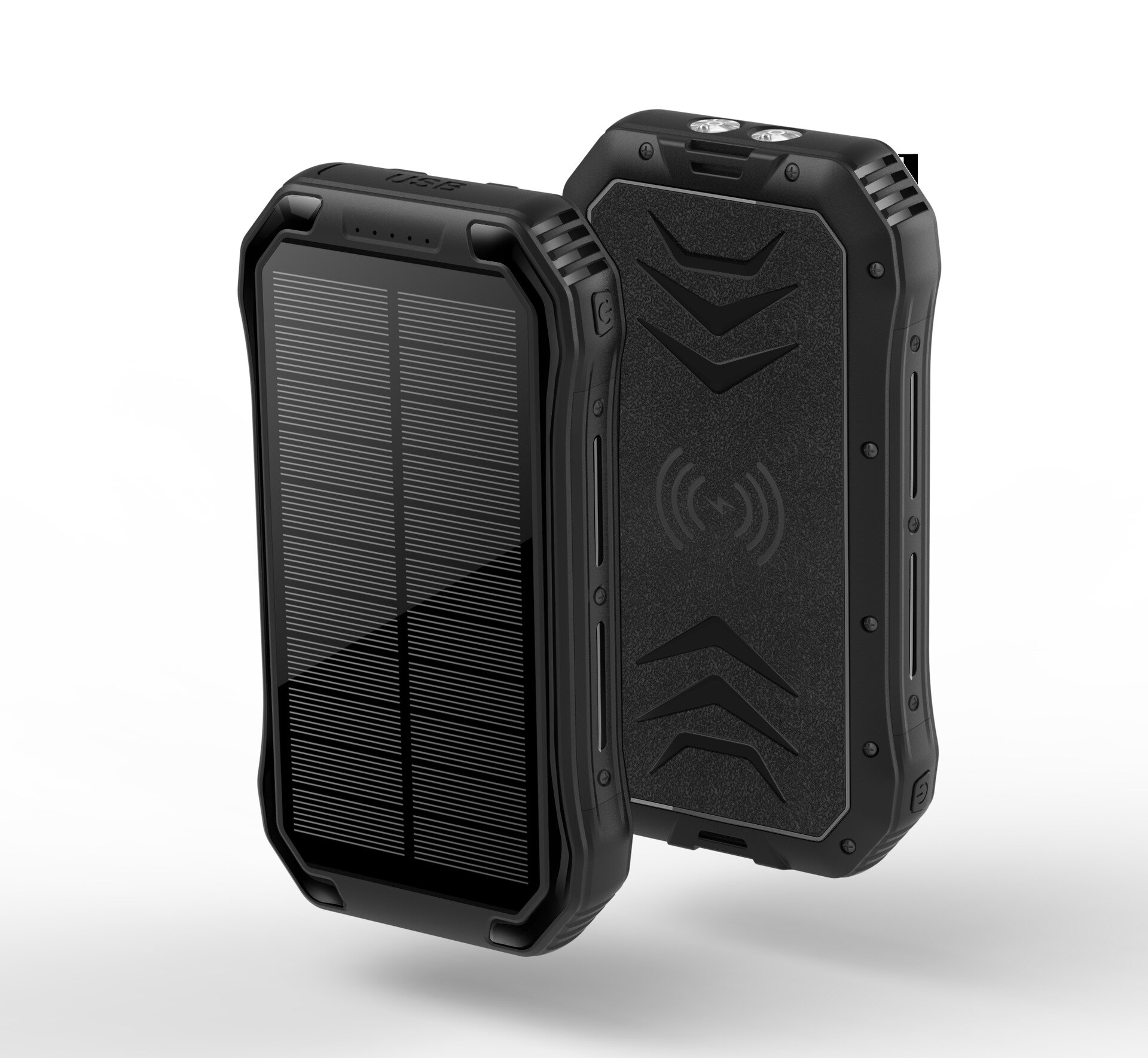 30000mAh Solar Power Bank Fast Qi Wireless Charger... – Grandado