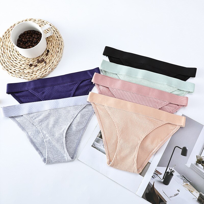 3pcs Cotton Panties Underwear For Women Sports Str... – Vicedeal