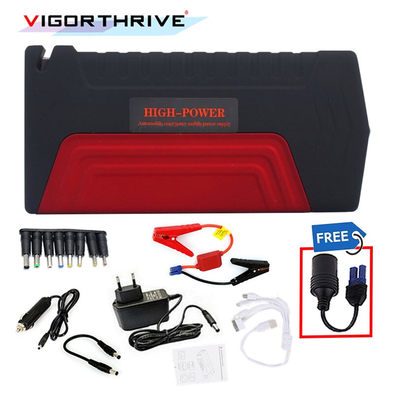 12v Car Jump Starter Auto Battery Booster Power Ba... – Grandado