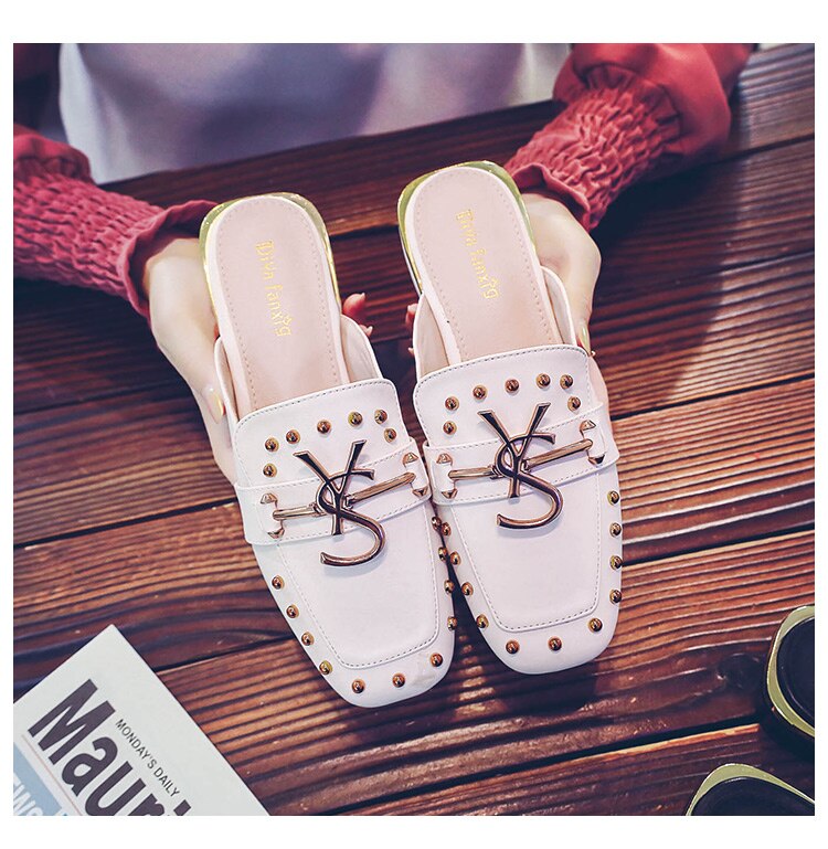Muller Slippers High Grade PU Soft Top Women's Sli... – Grandado