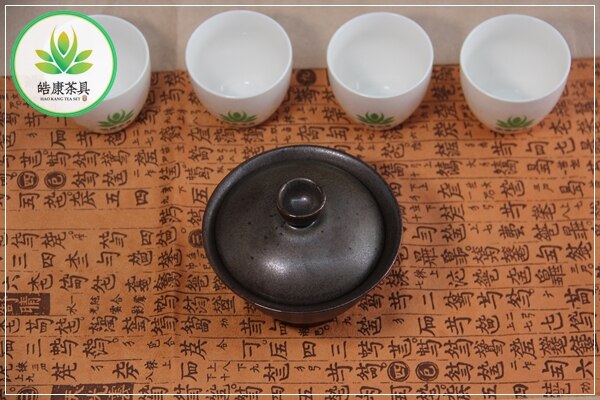 Chinese tea set gaiwan for puer tea Pear flower 14... – Grandado