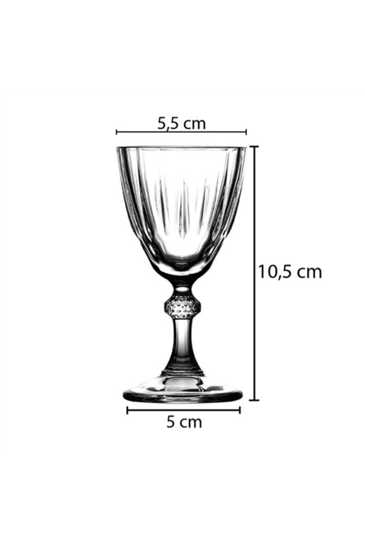 6 Person Coffee Side Water Glass Goblet Mini Water... – Vicedeal