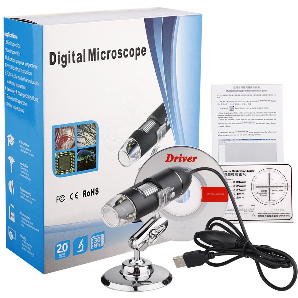 Portable Microscope USB 1000 Times HD Cell Phone R... – Grandado
