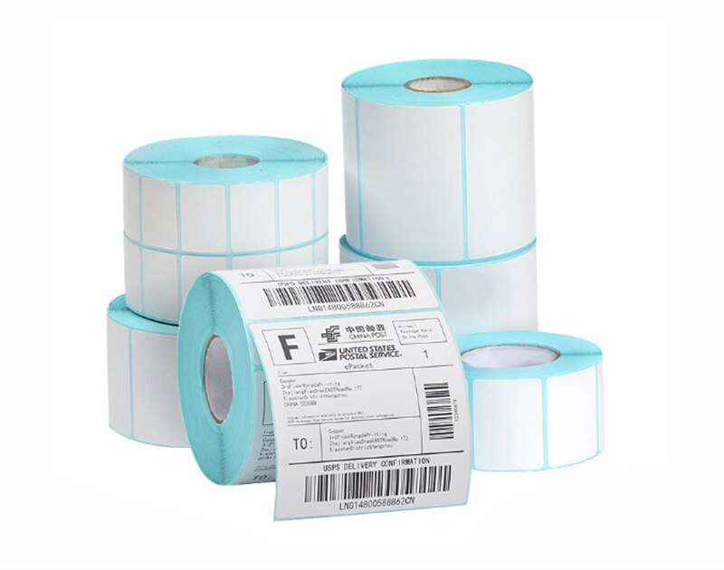 Blank White Self Adhesive Stickers Printer Label R... – Vicedeal