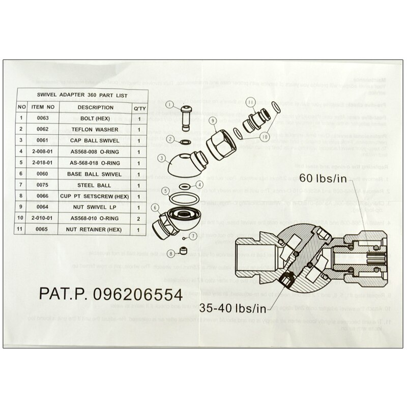 1 Piece Second Stage Swivel Adapter 360 Degree Rot... – Grandado