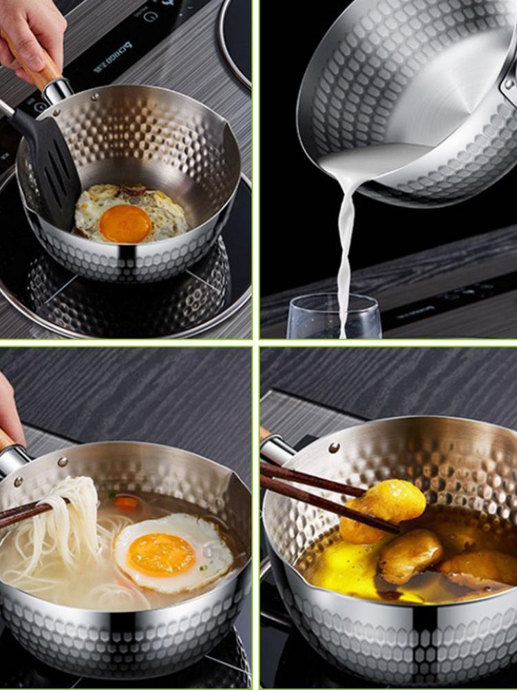 Sauce Pan With Lid Kitchen Cooking Soup Pot For Ve... – Grandado